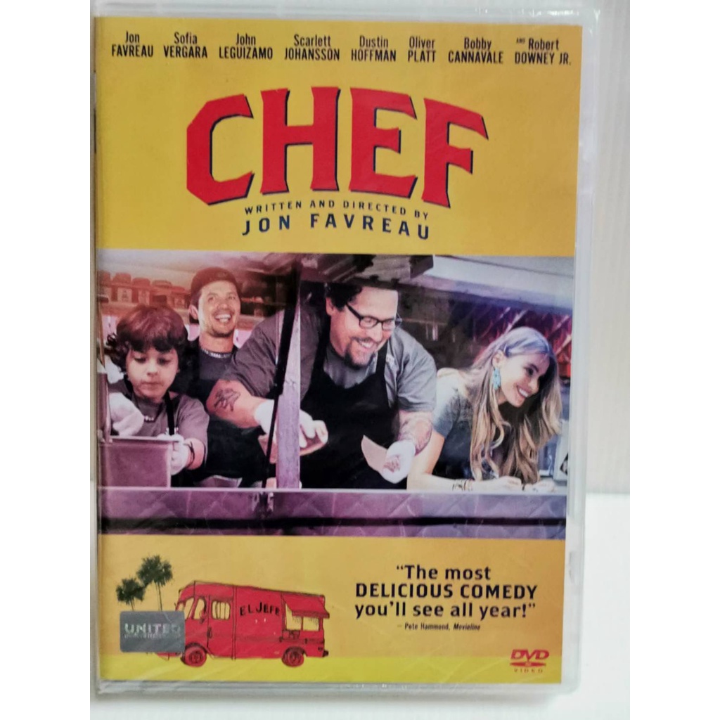 DVD : Chef (2014) เชฟ เติมรสให้เต็มรถ " Jon Favreau, Scarlett Johansson ...