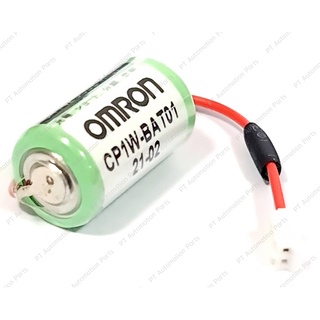 แบตเตอรี่ลิเธียมพร้อมปลั๊กชนิดไม่ชาร์จ OMRON CP1W-BAT01 SANYO CR14250SE ...