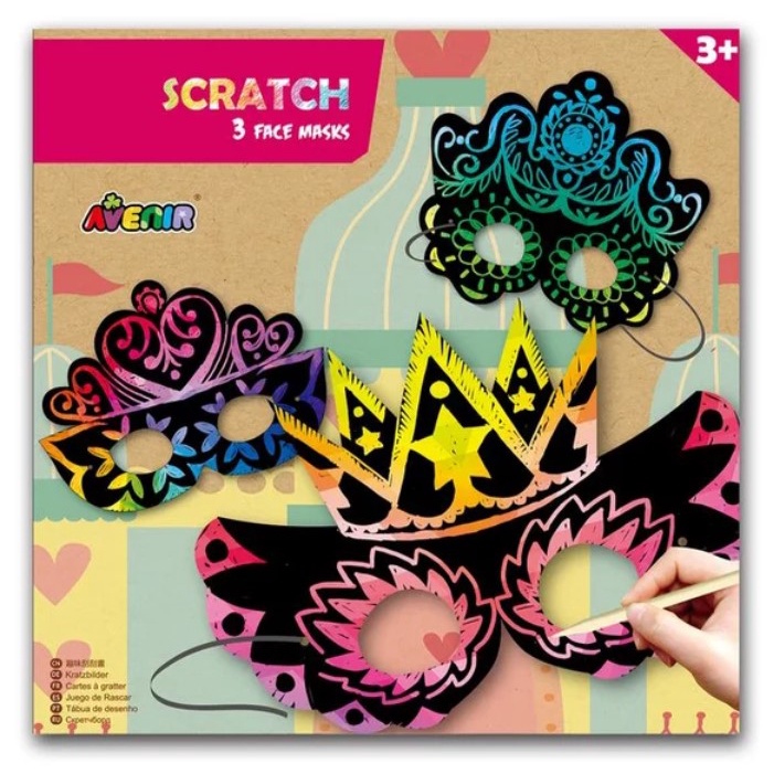AVENIR Scratch 3 Face Marks | Shopee Thailand