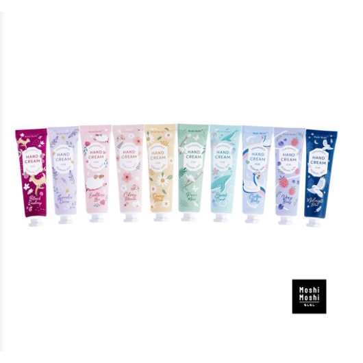 (ลายใหม่ Moshi Moshi) Hand Cream ครีมทามือ ครีมบำรุงมือ ดูแลผิวมือ ...