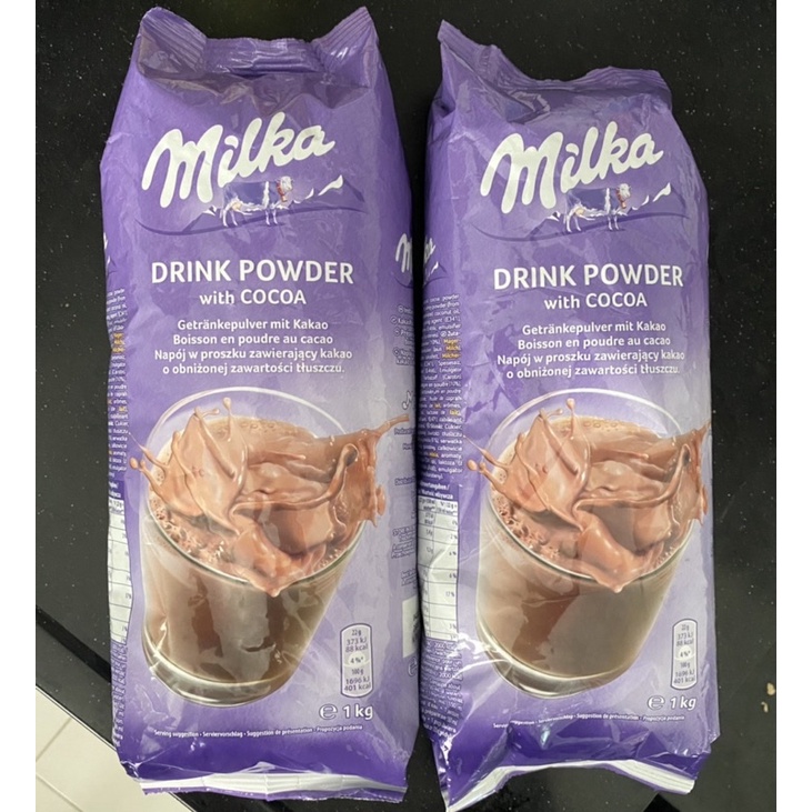 Milka powder drink with chocolate 1 kg | Shopee Thailand