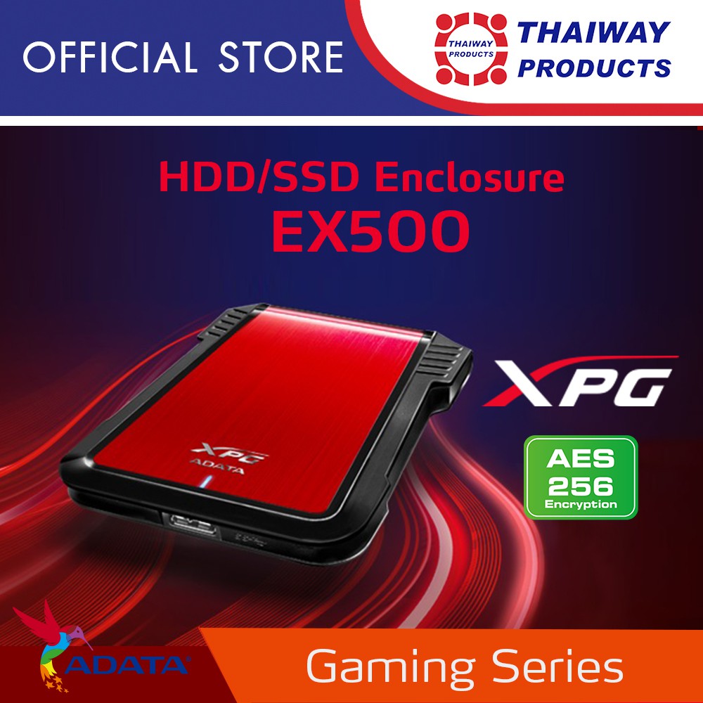 ADATA HDD/SSD Enclosure รุ่น EX500 | Shopee Thailand