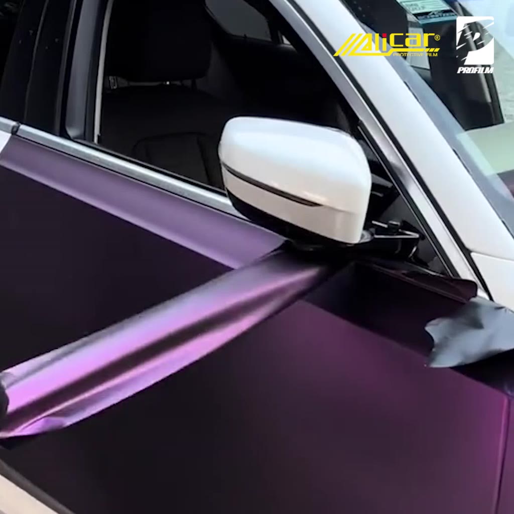 [Alicar แท้100%] สติ๊กเกอร์เปลี่ยนสีรถ ฟิล์มเปลี่ยนสีรถ สติ๊กเกอร์แร็ป ...