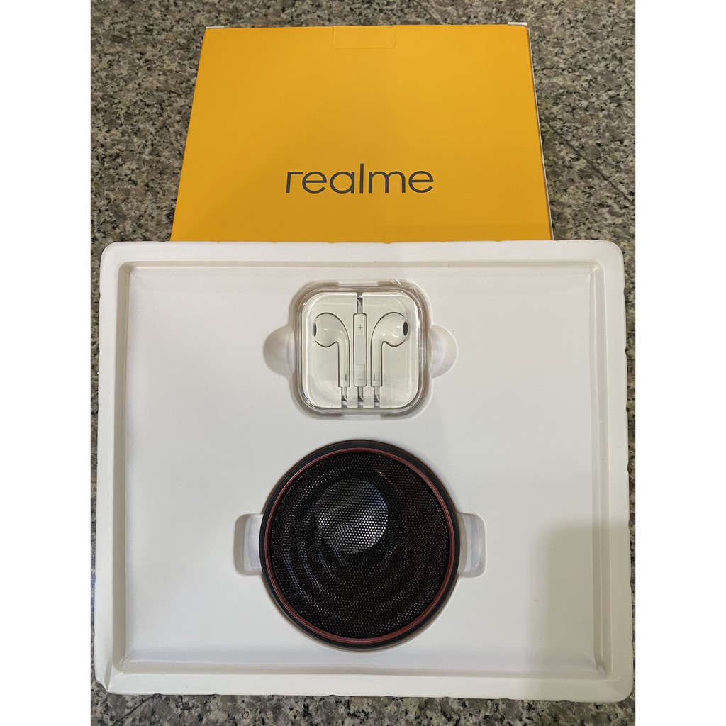 Realme boxset special gift (หูฟัง 3.5mm + ลำโพง bluetooth) | Shopee ...