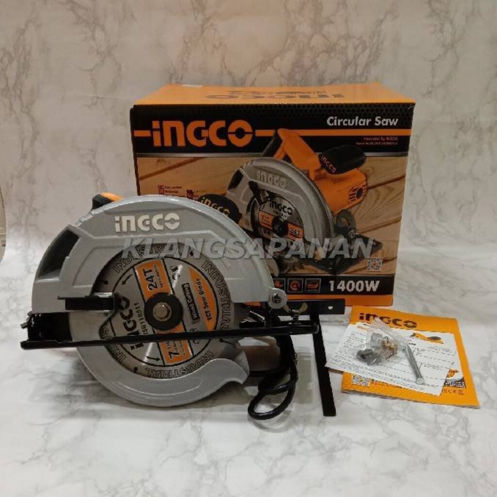 INGCO CS18528 เลื่อยวงเดือนไฟฟ้า 7 นิ้ว 1400W รุ่น CS-18528 เลื่อยตัด ...