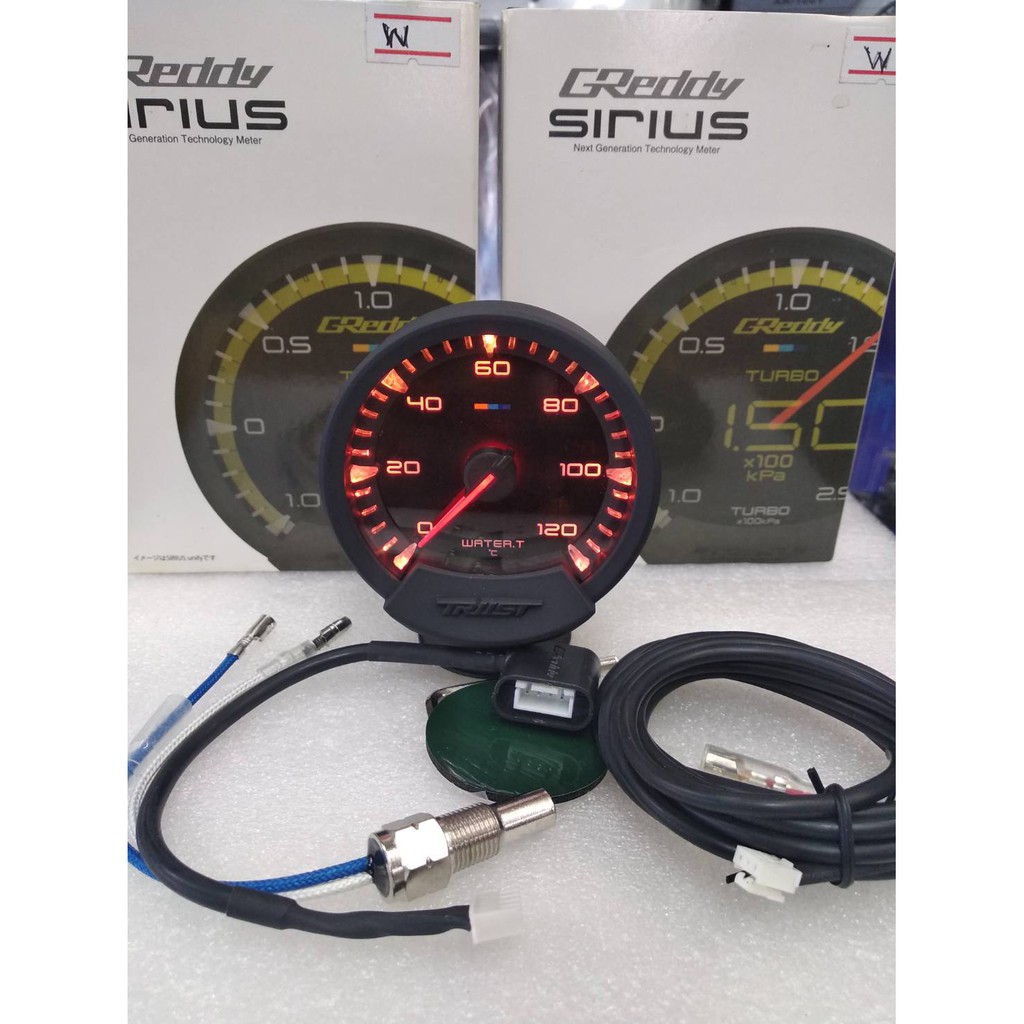 เกจวัดความร้อน Greddy Sirius ตัวใหญ่ 3นิ้ว รุ่นใหม่ล่าสุด สามารถวัด ...