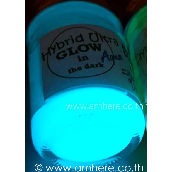 📌Hybrid Super Glow Paint (Super Bright Glow in the Dark Powder) สีเรือง ...