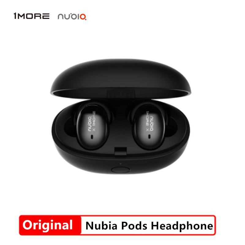 1 More E1026BT nubia Pods หูฟังไร้สายบลูทูธ 5.0 พร้อม Qualcomm® Aptxtm ที่ชาร์จเสียงและไมโครโฟน ...