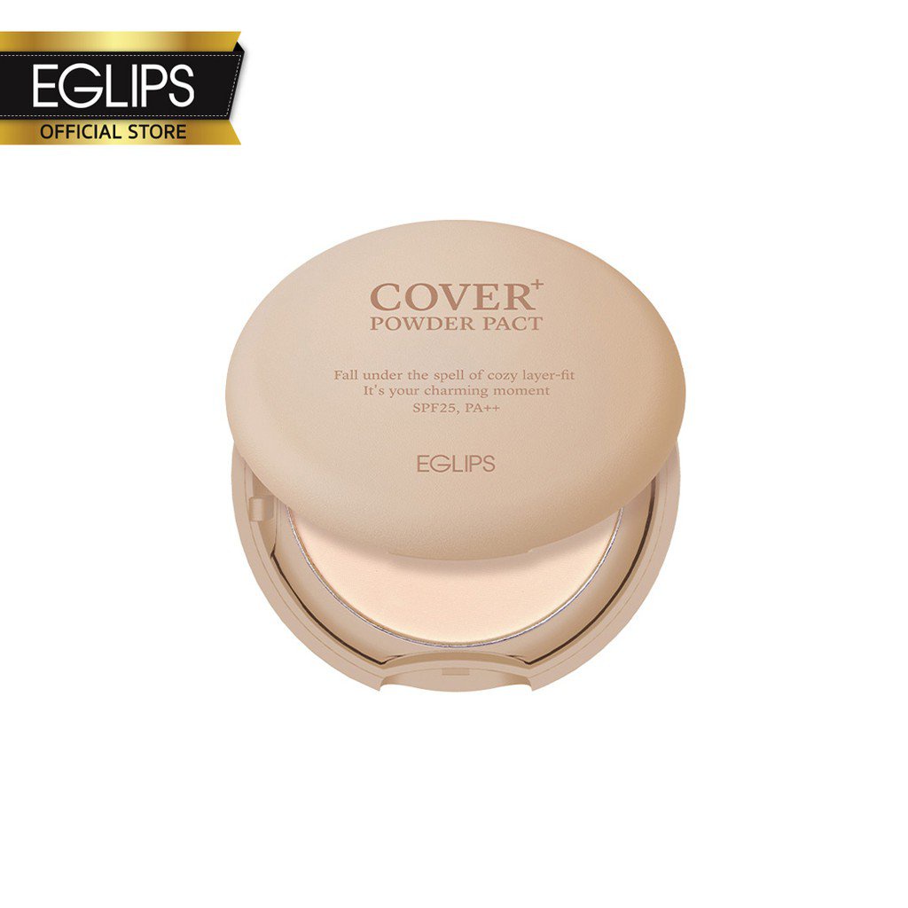 Eglips Cover Powder Pact Plus อีกลิปส์ โคเวอร์ พาวเดอร์ แพค พลัส (แป้ง ...
