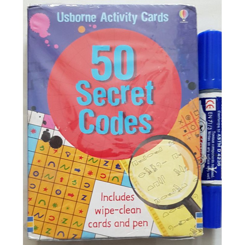 50 secret codes card กล่องไม่สวยแต่ข้างในปกติ | Shopee Thailand