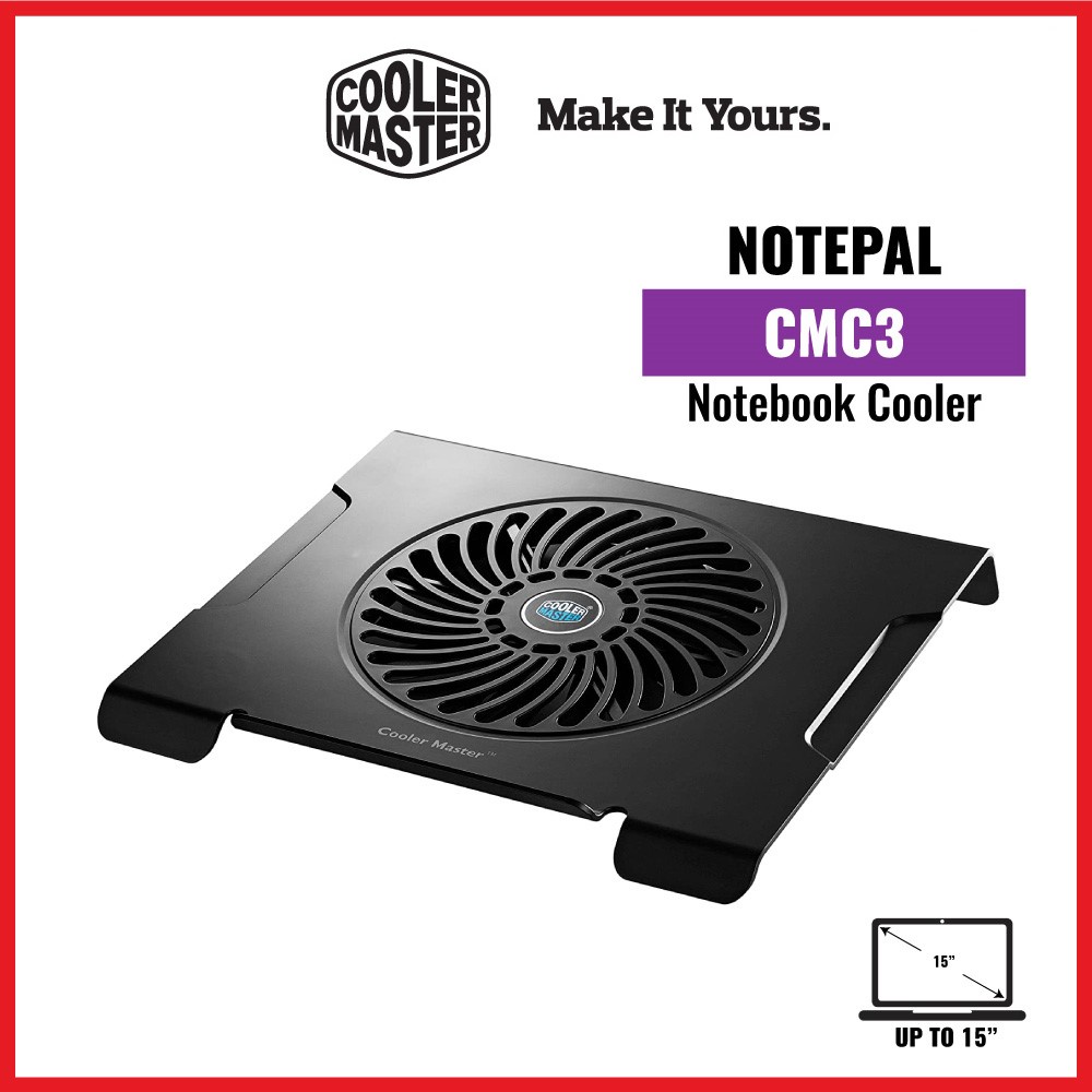 พร้อมส่ง พัดลมโน๊ตบุ๊ค Cooler Master NotePal CMC3 Notebook Cooler ...