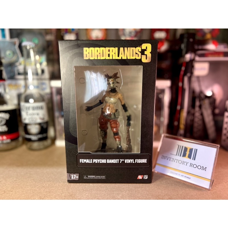 [โมเดลสะสม]จากเกม Borderlands 3 Female Psycho Bandit 7” Vinyl Figure ...