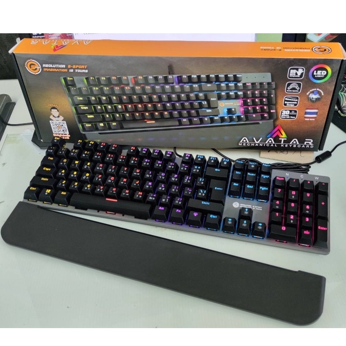 Keyboard Gaming Mechanical ยี่ห้อ Neolution E-Sport AVATAR คีย์บอร์ด เกมมิ่ง แมคคานิคอล รับ ...