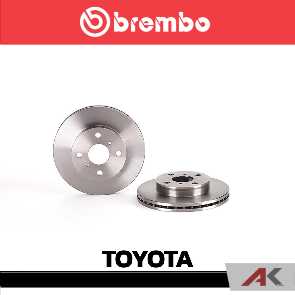 จานเบรก Brembo TOYOTA AE100/101 AT171,AE111/112 หน้า เบรคเบรมโบ้ รหัส ...
