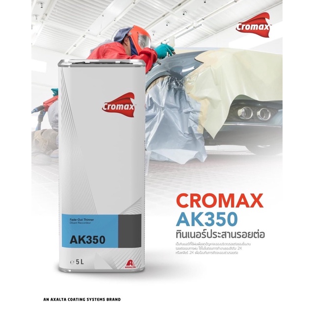 Cromax AK350 ทินเนอร์ประสานรอยต่อ 5L | Shopee Thailand