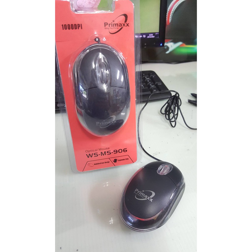 เมาส์ราคาถูก Mouse Usb Gearmaster / primax GT1001 รับประกัน6เดือน ...