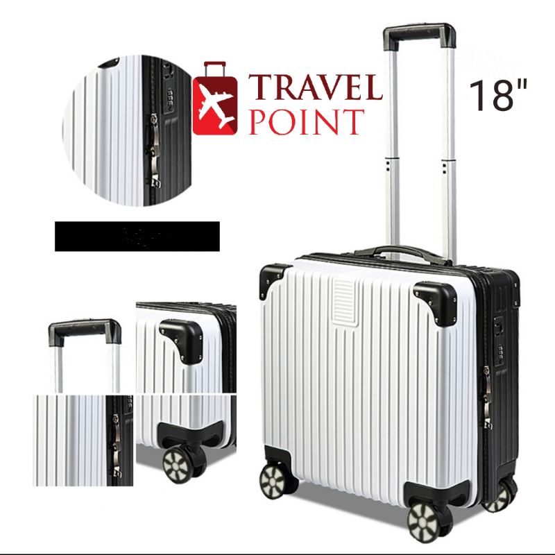 Abs 17" HARD CASE TRAVEL LUGGAGE SUITCASE PILOT CASE | Shopee Thailand
