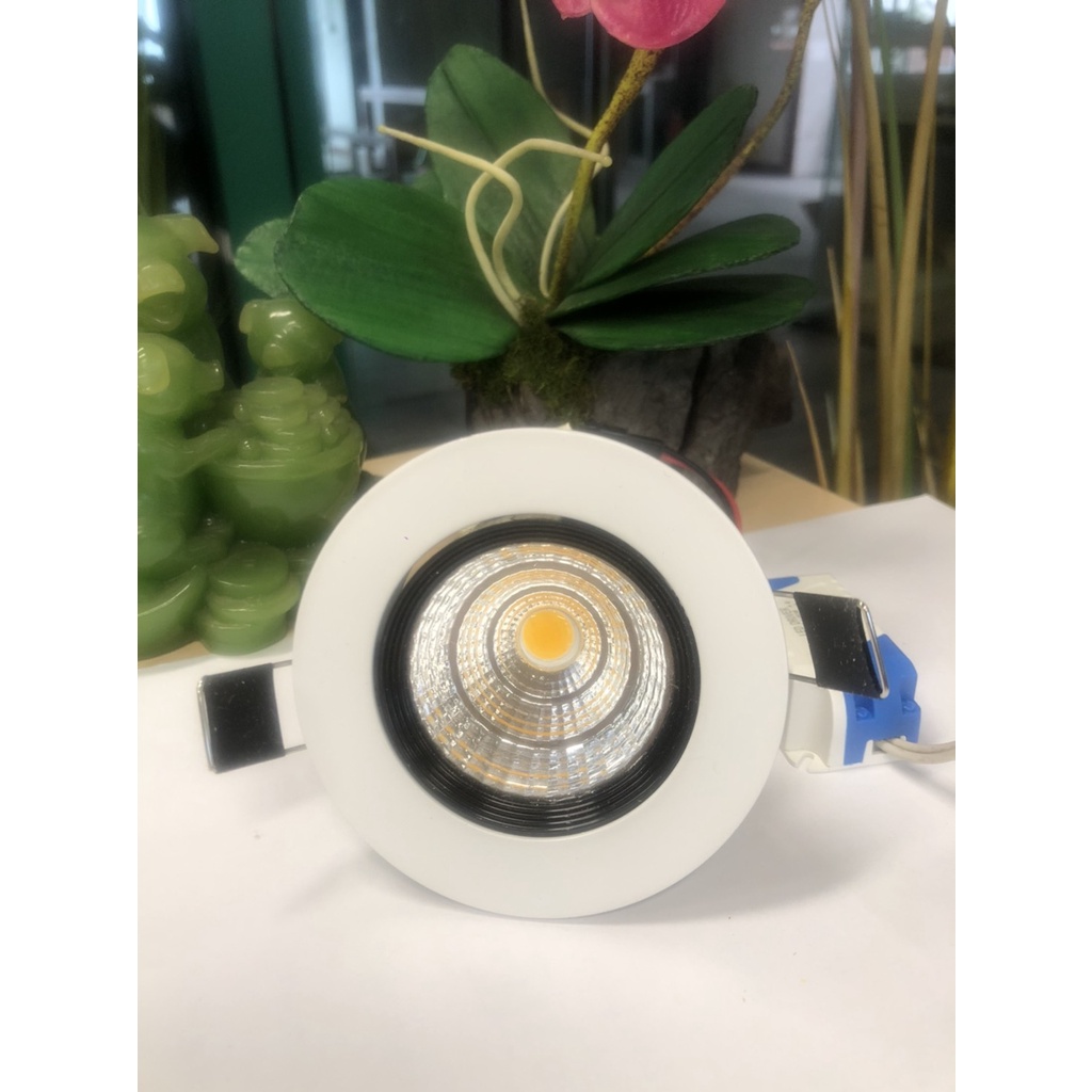 ไฟ Down light ดาวไลท์ COB 5w /วอร์ม | Shopee Thailand