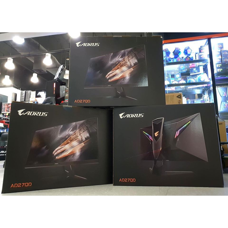 (ของแท้ใหม่ ส่งฟรีเก็บเงินปลายทาง ประกันศูนย์ไทย)MONITOR AORUS AD27QD ...