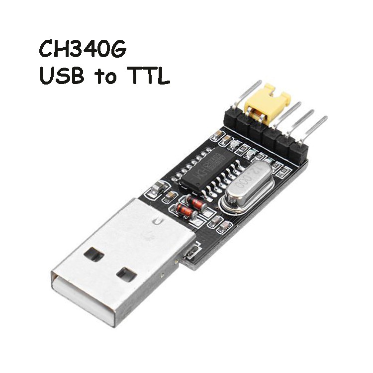 CH340G โมดูล USB เป็น Serial TTL UART CH340 โมดูล 5V 3.3V USB | Shopee Thailand