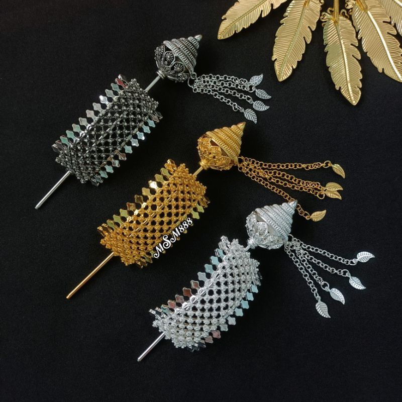 เครื่องประดับของ รัดเกล้าผม ปิ่นปักผม เครื่องประดับผมชุดไทย | Shopee ...