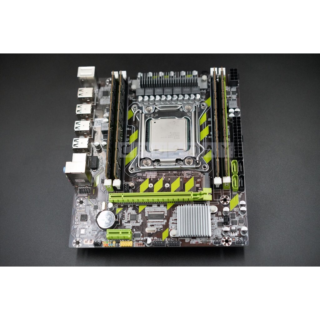 เมนบอร์ดพร้อม Cpu Xeon E5-2689+RAM 32G Set Mainboard X79 Cpu INTEL 2011 ...