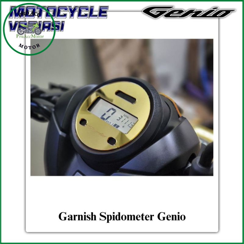 Genio Speedometer Garnish Genio Speedometer ฝาครอบ Garnish Anti-Scratch ...