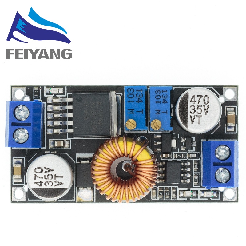 Xl4015 5A DC to DC CC CV บอร์ดชาร์จแบตเตอรี่ลิเธียม Led แปลงพลังงาน ...
