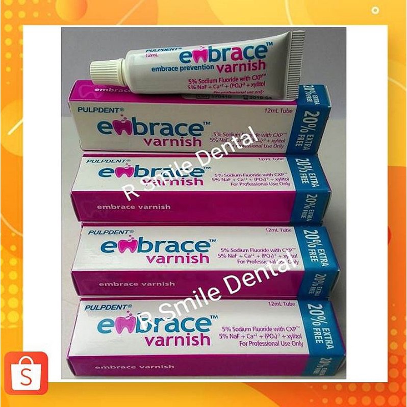 ฟลูออไรด์วานิช Embrace (Fluoride Varnish) | Shopee Thailand