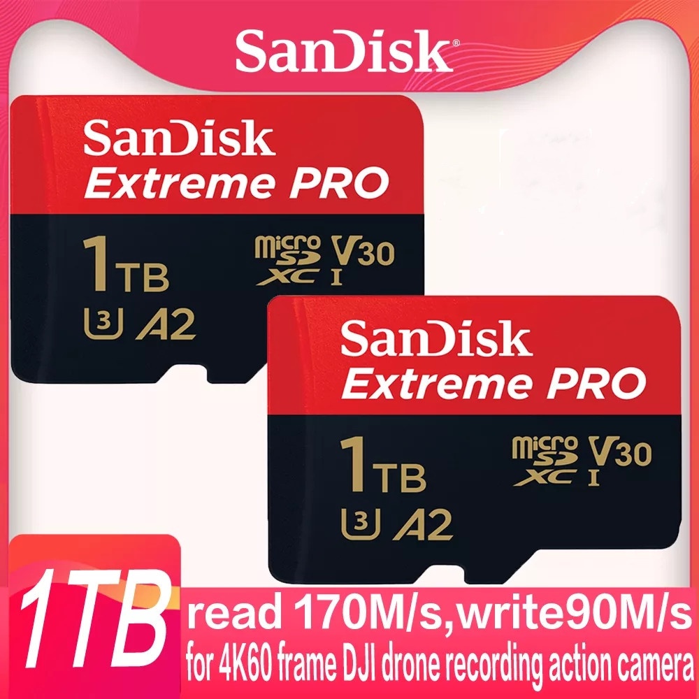 Memory Card 1TB ULTRA A2 U3 Class10 Micro SD Memory Card 64G/128G/256GB/512GB Micro SD Card ...