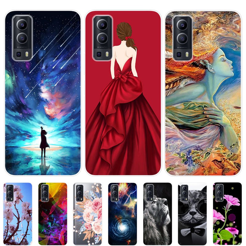 เคสสำหรับ Vivo Y72 5G เคสซิลิโคน Soft Back Cover เคส Vivo Y72 5G ...