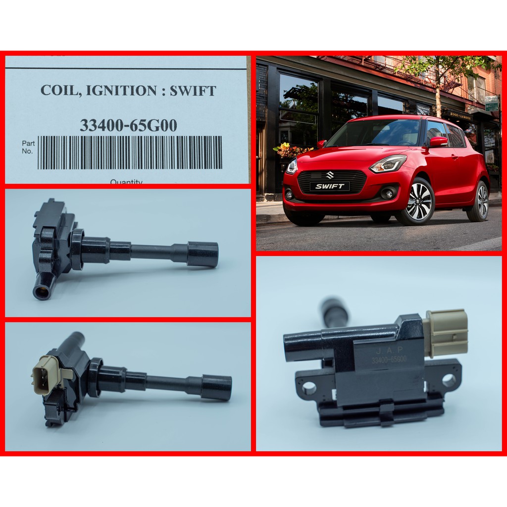 คอยล์จุดระเบิด Suzuki Swift Coil Ignition 33400-65G00 | Shopee Thailand