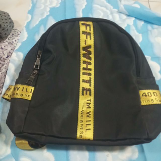 กระเป๋าFF-White TM will weight... | Shopee Thailand