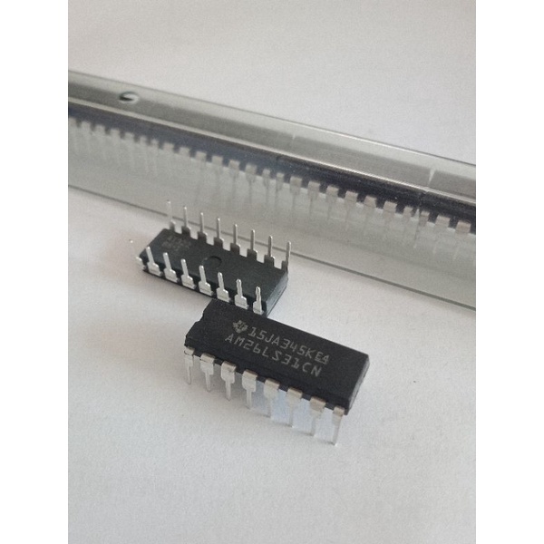 AM26LS31CN 26LS31 IC DIP16ขา(แพ็ค1ตัว) ไอซี 26LS31 Texas แท้ใหม่เหมาะ ...