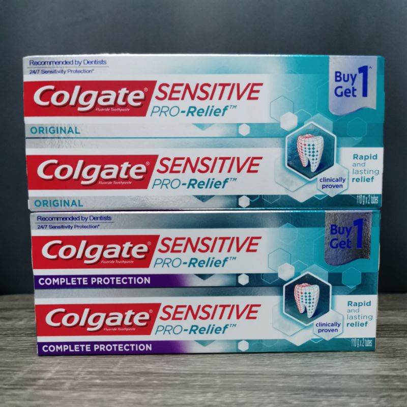 ยาสีฟัน คอลเกต เซนซิทีฟ โปรรีลีฟ ลดการเสียวฟัน Colgate complete ...