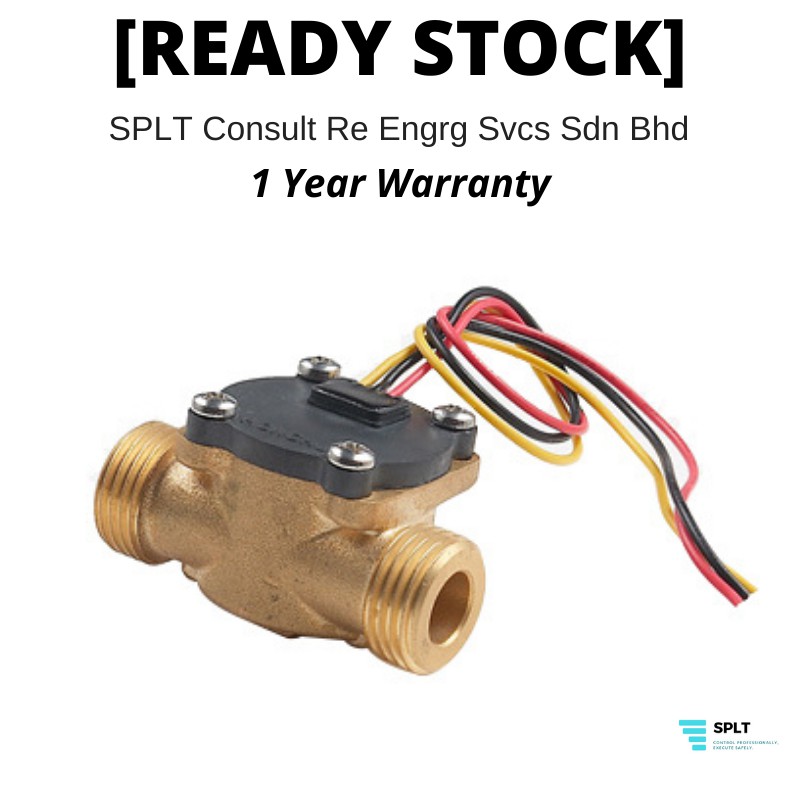 Flow Sensor Flow Meter DC24V 1/2 นิ้ว | Shopee Thailand