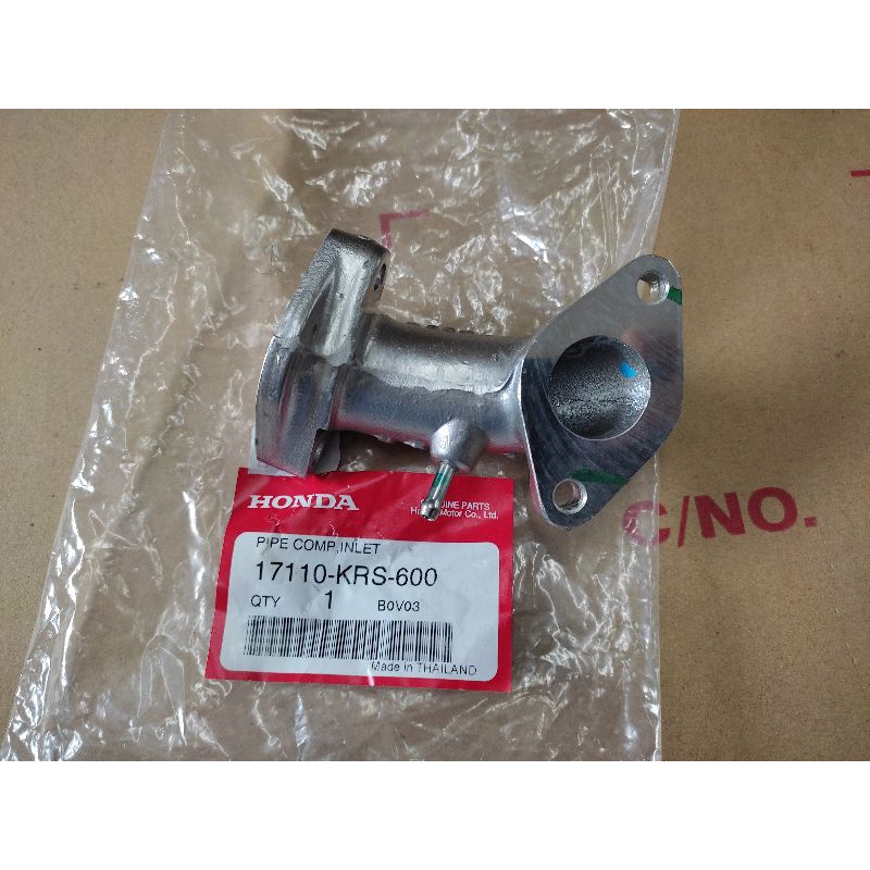 ท่อไอดี wave 100s wave 100 z แท้ๆ 17110-KRS-600 | Shopee Thailand