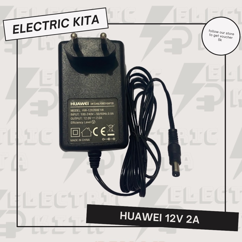 อะแดปเตอร์เราเตอร์กล้องวงจรปิดยี่ห้อ Huawei 12V 2A/ste zte modem ...