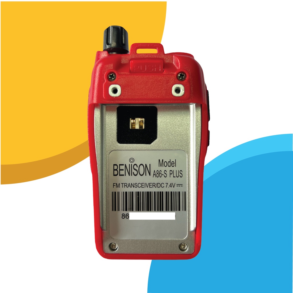 วิทยุสื่อสาร BENISON A86S (Plus) กำลังส่ง 5 วัตต์ (รุ่น160ช่อง) รับประกัน12เดือน | Shopee Thailand
