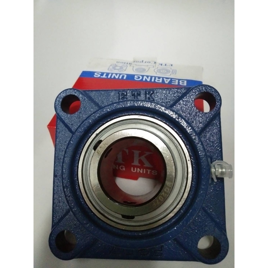 ETK ลูกปืนตุ๊กตาสี่เหลี่ยม ลูกปืนตุ๊กตาหน้าแปลน มีจุดยึด 4จุด ETK UCF 207 รูเพลา 35mm และ ETK ...