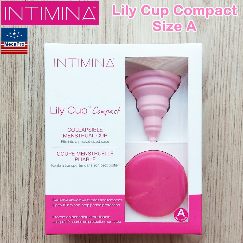 Intimina™ Lily Cup™ Compact Size A ถ้วยอนามัย พับเก็บได้ ถ้วยรองรับ ...