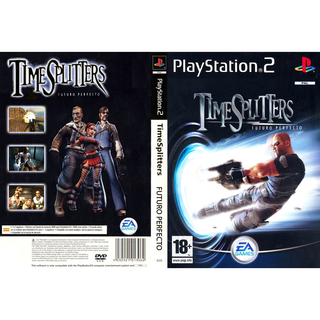 แผ่นเกมส์ PS2 TimeSplitters Future Perfect คุณภาพ ส่งไว (DVD) | Shopee ...