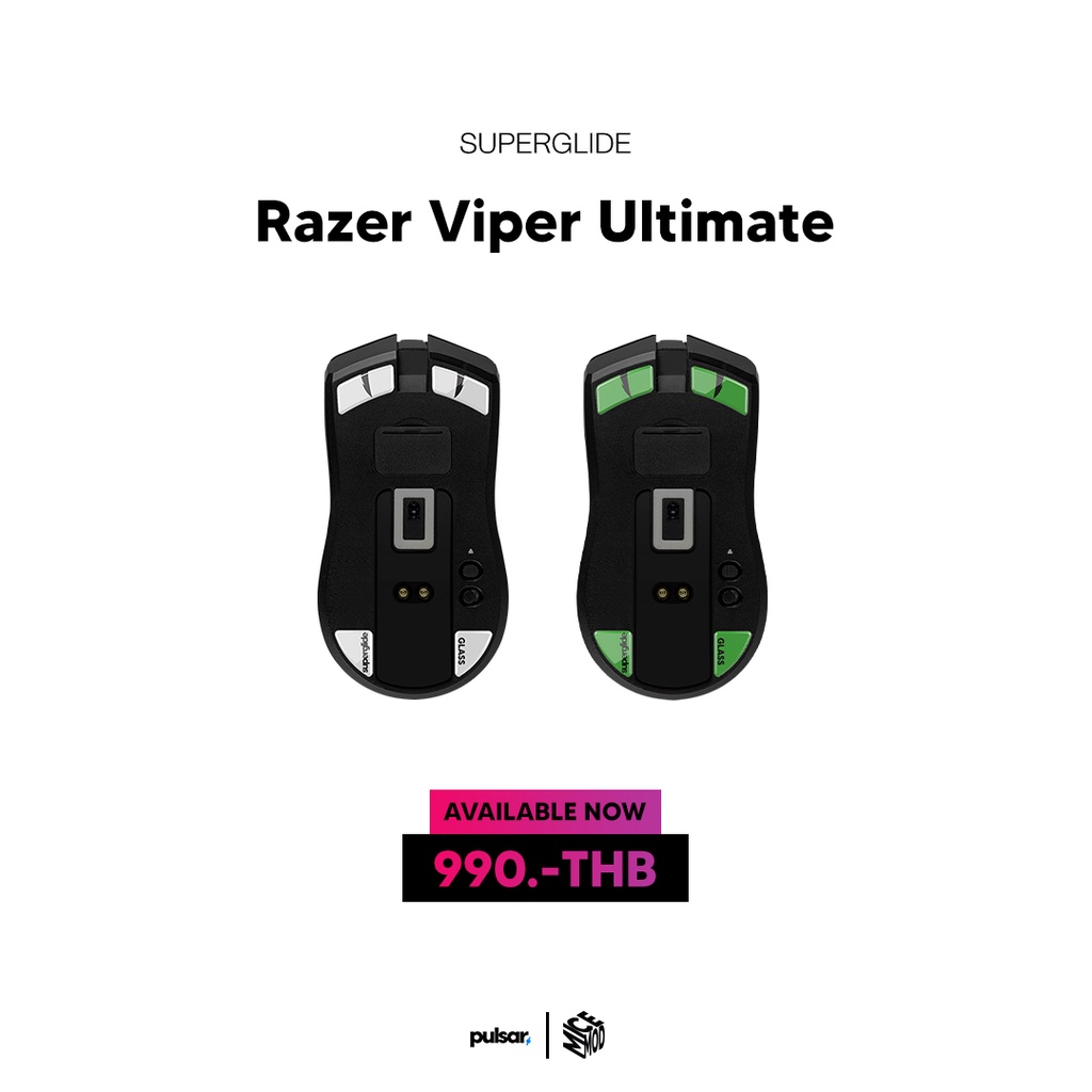 เมาส์ฟีท Superglide ของ Razer Viper Ultimate [Mouse Feet] | Shopee Thailand