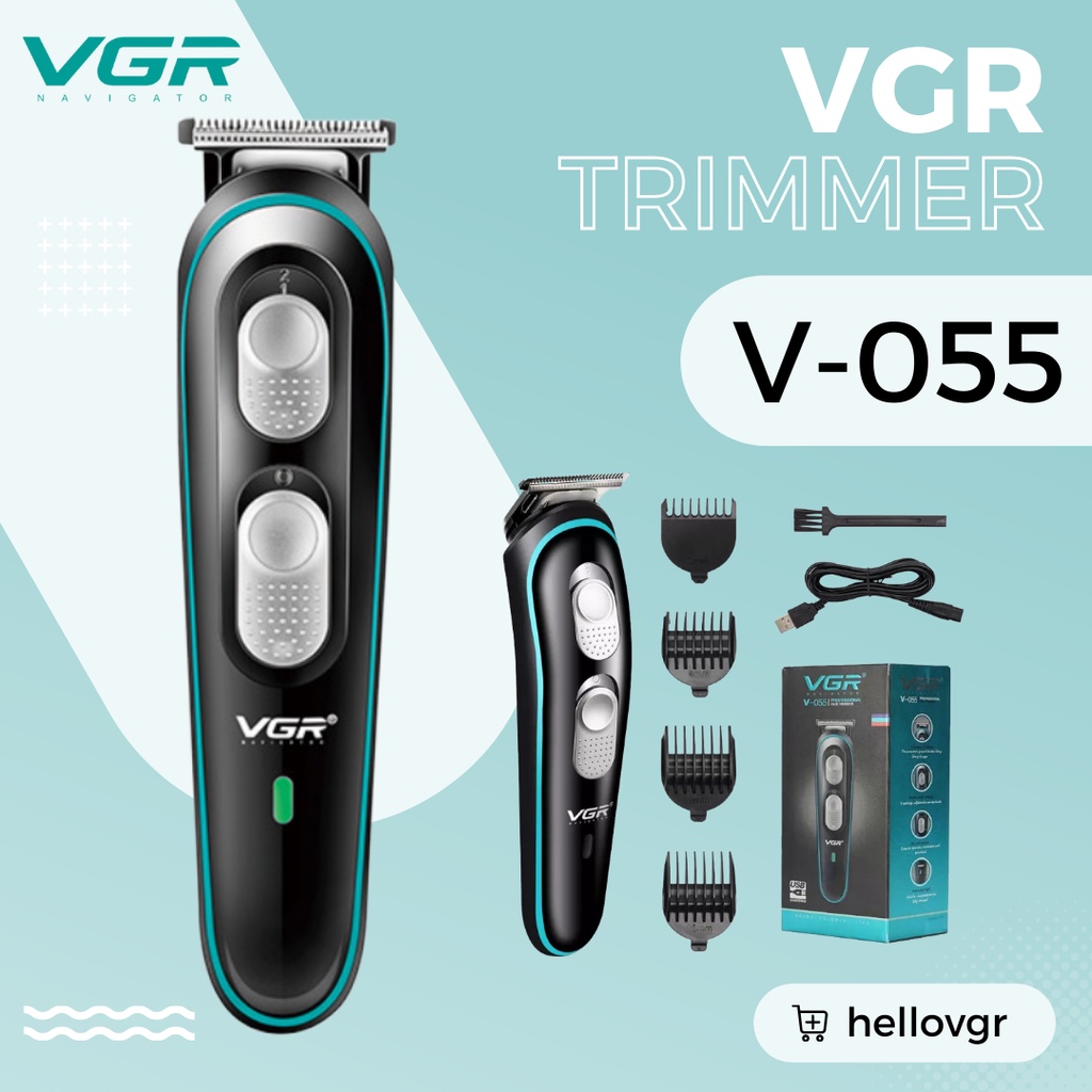 ปัตตาเลี่ยนไร้สาย VGR รุ่น V-055 (สินค้าพร้อมส่ง ของแท้ 100%) | Shopee ...