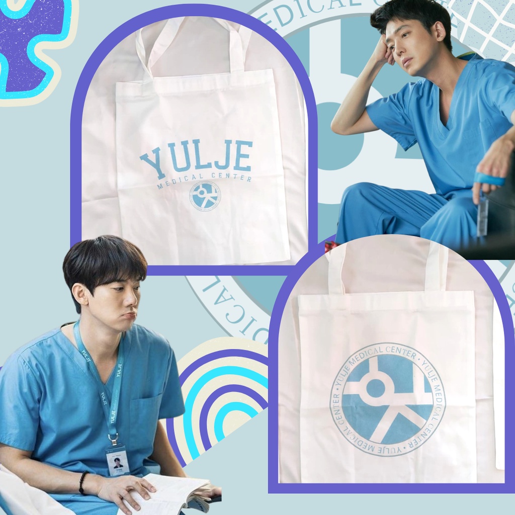 Goodie bag Yulje Hosplay Hospital Playlist drakor สินค้า dramerch tote ...