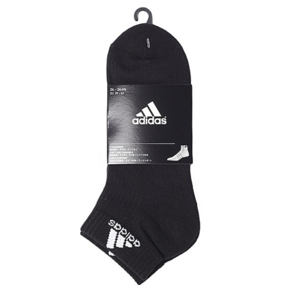 ถุงเท้า ADIDAS 3 STRIPE PERFORMANCE ANKLE HALF CUSHIONED 1 PACK รุ่น 3S ...