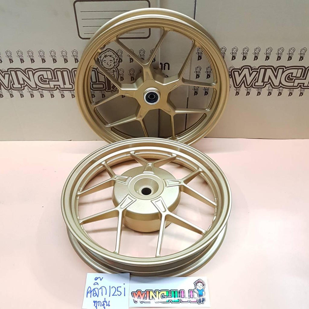 [ลูกค้าใหม่ลดเพิ่ม 300.-] ล้อแม็ก CLICK125 / CLICK125i / PCX 2018-2019 1.85/2.15x14 | Shopee ...
