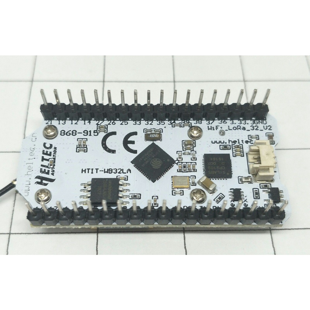 Heltec ESP32 Wifi LoRa Oled V.2 เสากลมบัดกรีขาไว้แล้ว | Shopee Thailand