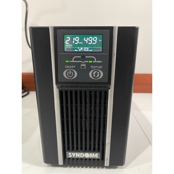 UPS เครื่องสำรองไฟมือสอง SYNDOME TE1000 1KVA/800W ระบบ True on line ...