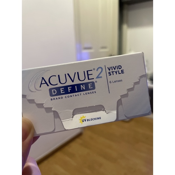 Acuvue 2 Define Vivid Style ค่าสายตา-850 1 คู่ คอนแทคเลนส์ลายสีน้ำตาล ...